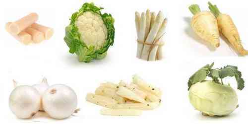 Légume blanc - Bénéfices pour la santé, découvrez les